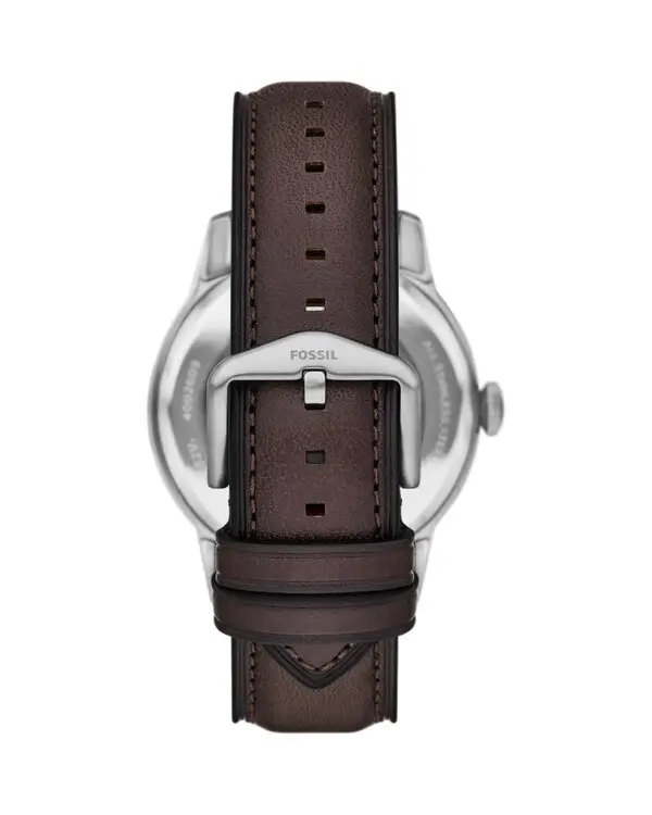 Fossil Townsman Watch, 44mm - Blue/brown
