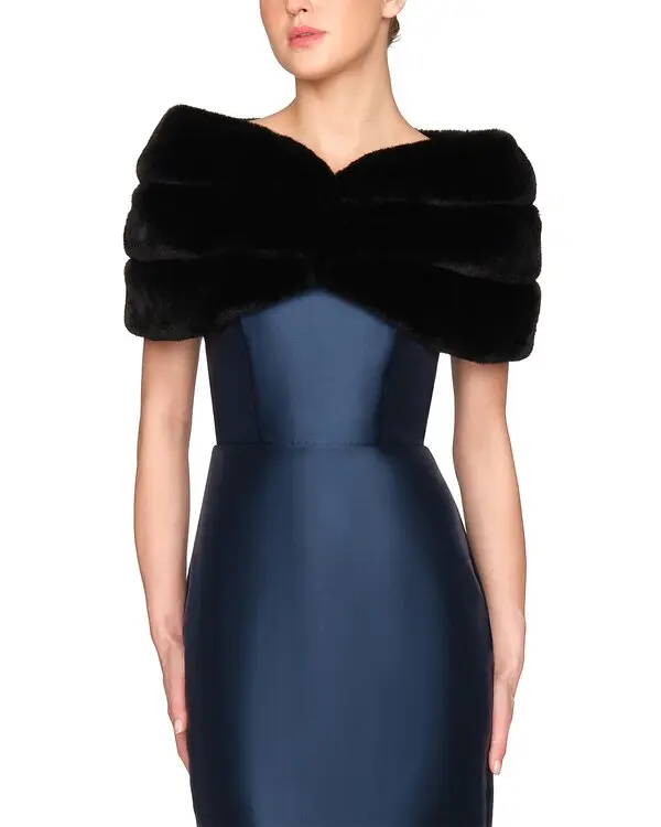 Theia Sierra Faux Fur Shawl