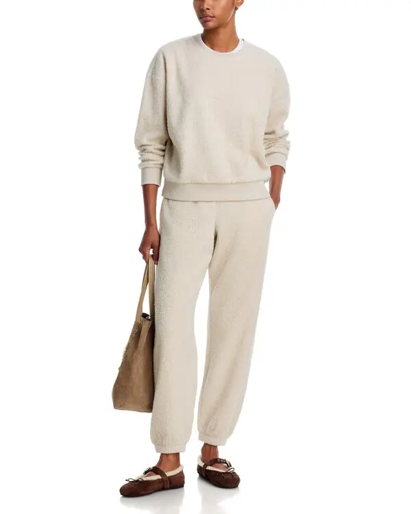 Tkees Oversized Sherpa Crewneck Sweatshirt Exclusive