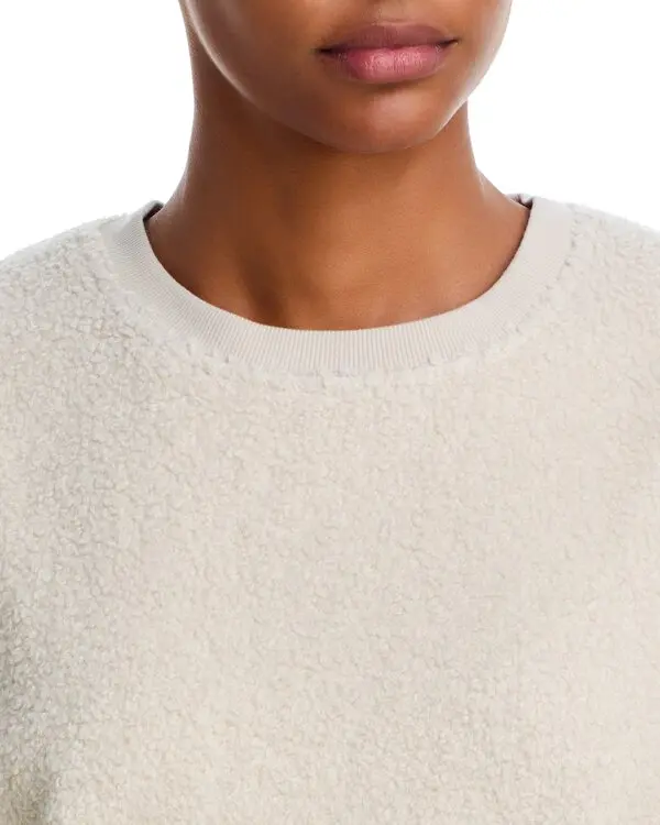 Tkees Oversized Sherpa Crewneck Sweatshirt Exclusive