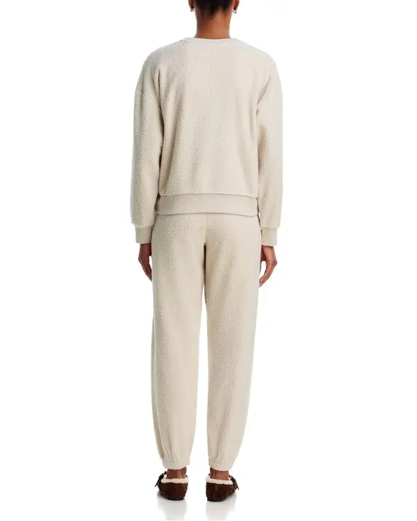 Tkees Oversized Sherpa Crewneck Sweatshirt Exclusive