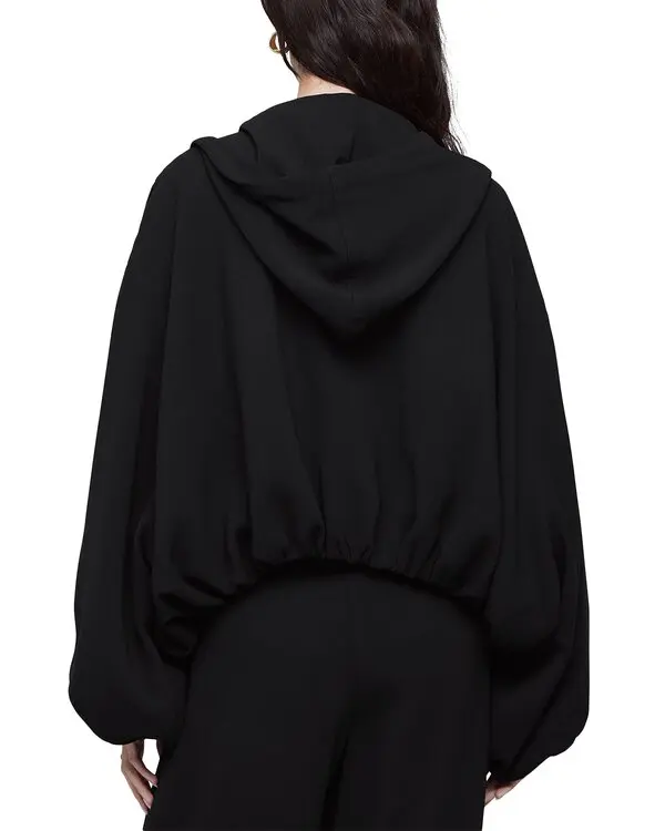 Splendid Jolene Bubble Hem Hooded Jacket