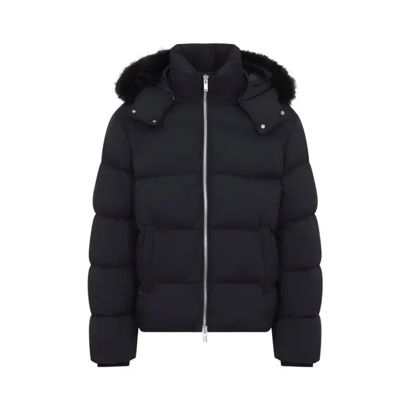 Moose Knuckles Everest Hooded Puffer Jacket - Black