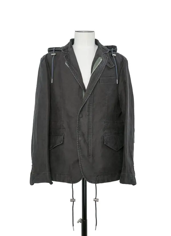 Sacai Mini Sueded Cotton Jacket