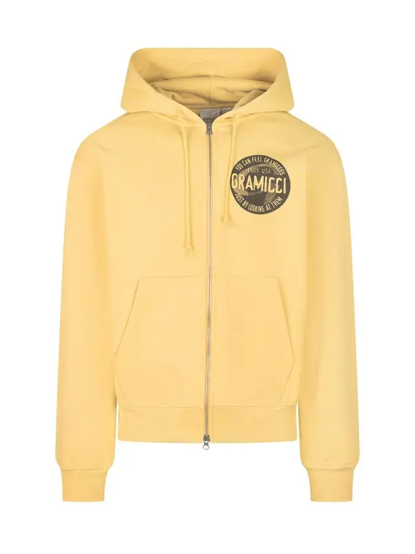 Gramicci Icon Zip Hooded Sweatshirt - Yellow
