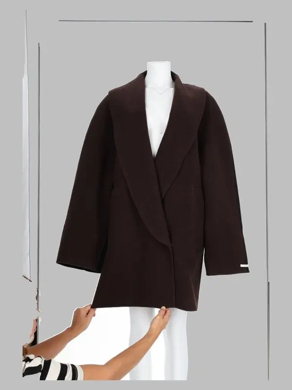 Sportmax Tailored Trench Coat - Brown