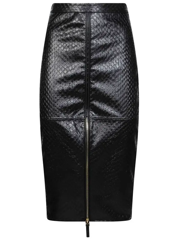 Elisabetta Franchi Elegant Skirt - Nero