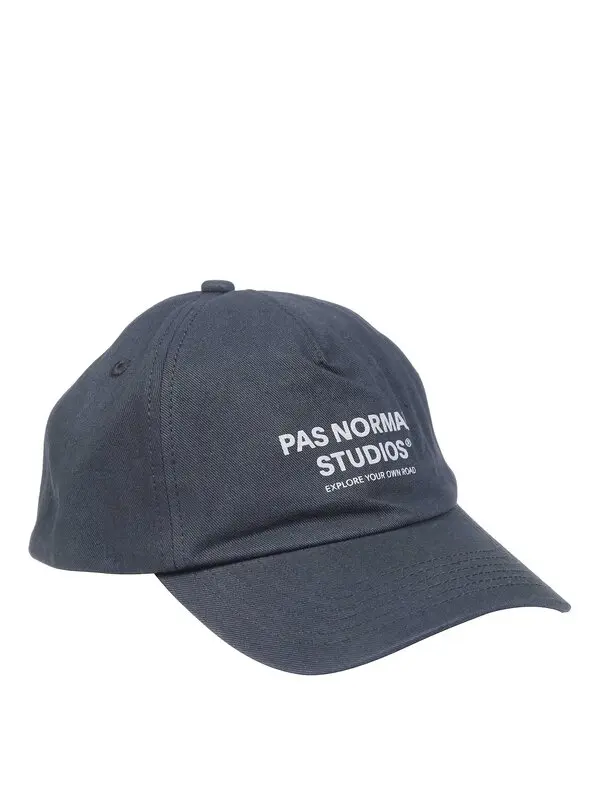 PAS NORMAL STUDIOS Off-race Cotton Cap - Nero