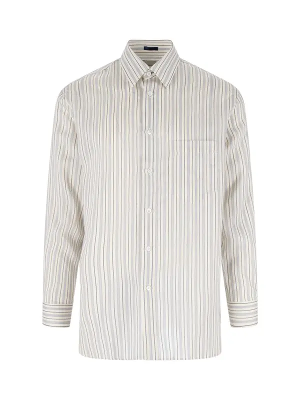 Paul Smith Striped Long Sleeve Button-up Shirt - Multicolor
