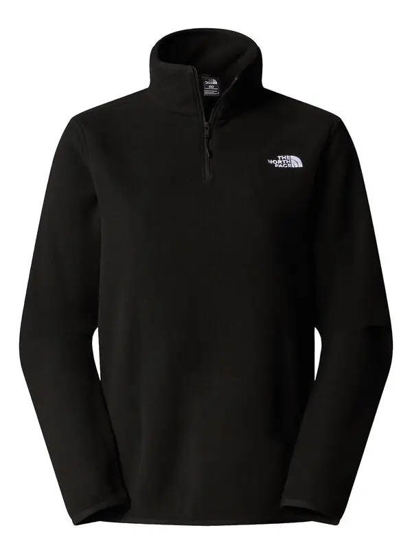 The North Face Reversible 1/4-zip Sweater With Hidden Zip Pockets - Nero