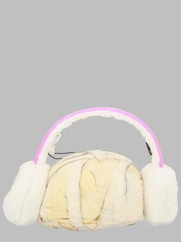 BILLIEBLUSH Mini Ear-hiding Beanie Hat - Beige