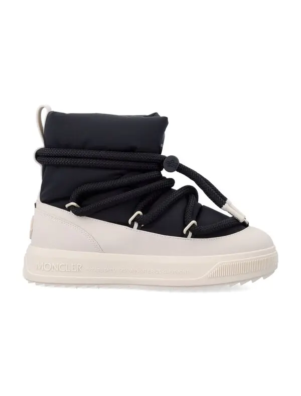 Moncler Lace-up Winter Boots - Nero