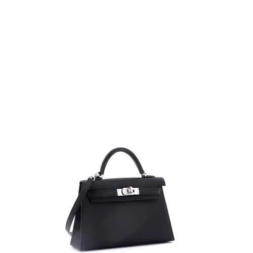 Hermès Kelly Mini Ii Bag Epsom With Palladium Hardware 20