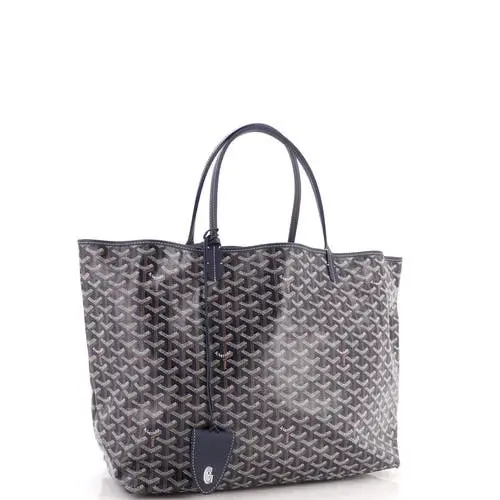 Goyard Saint Louis Tote Coated Canvas Gm - Blue