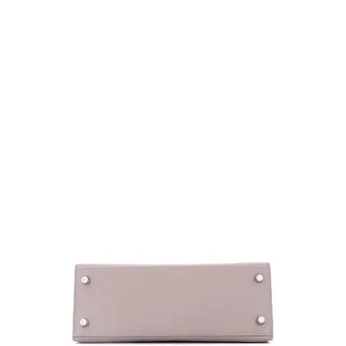 Hermès Kelly Handbag Epsom With Palladium Hardware 25