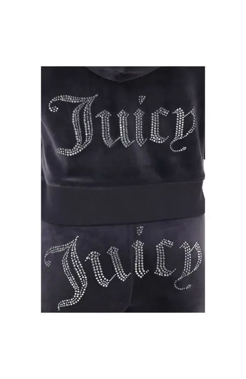 Juicy Couture Luxe Velour Soft Chic Hoodie,