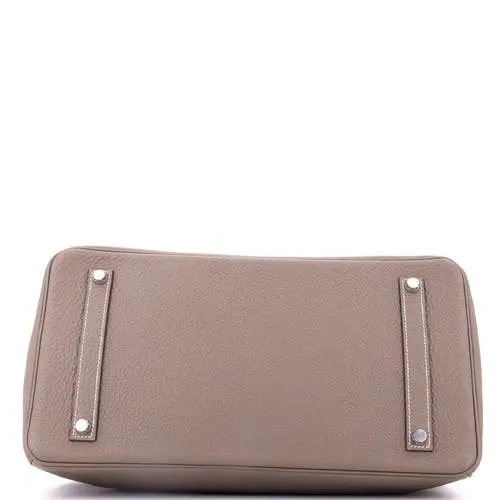 Hermès Birkin Handbag Togo With Palladium Hardware 35 - Grey