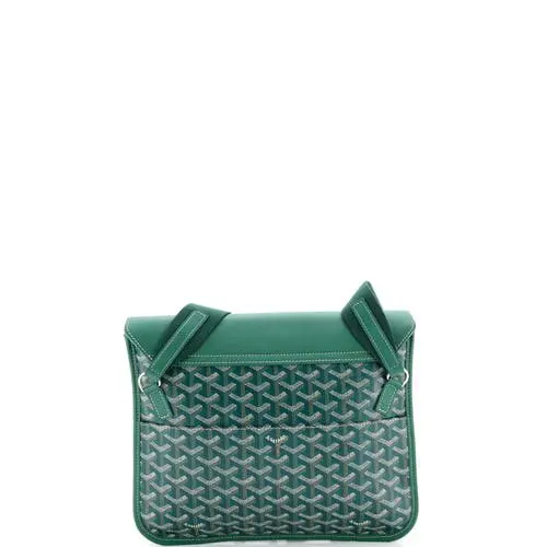 Goyard Coursier Messenger Bag Coated Canvas And Leather