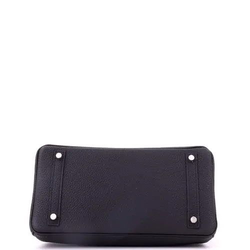 Hermès Birkin Handbag Togo With Palladium Hardware 30 - Black