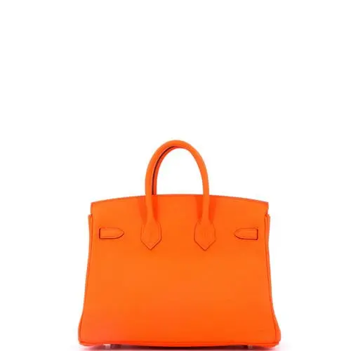 Hermès Birkin Handbag Togo With Palladium Hardware 25