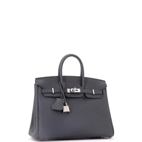 Hermès Birkin Handbag Togo With Palladium Hardware 25