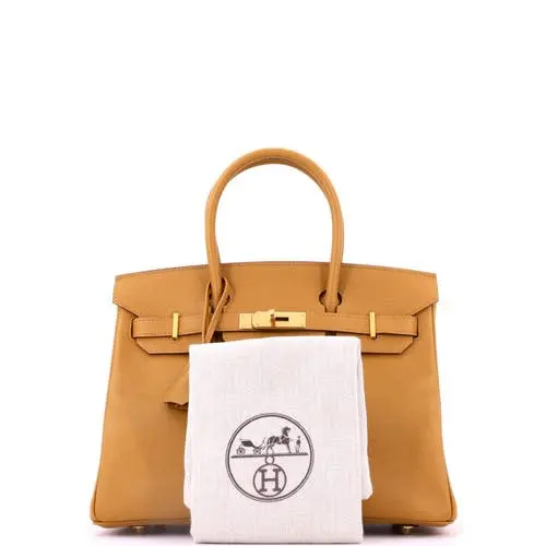 Hermès Birkin Handbag Epsom With Gold Hardware 30