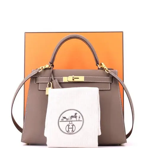 Hermès Kelly Handbag Epsom With Gold Hardware 28