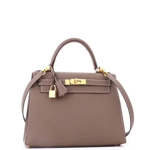 Hermès Kelly Handbag Epsom With Gold Hardware 28