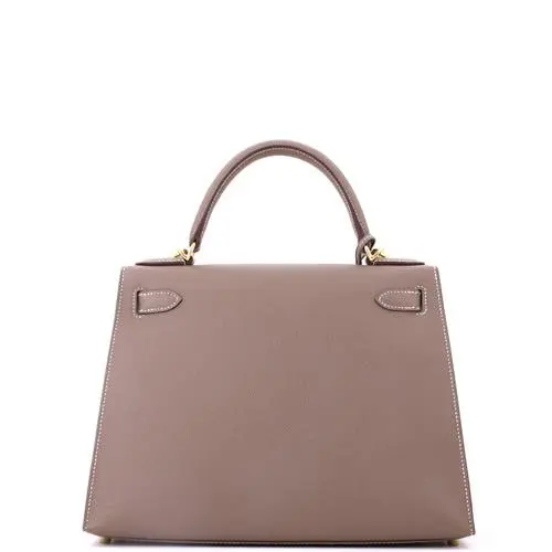 Hermès Kelly Handbag Epsom With Gold Hardware 28
