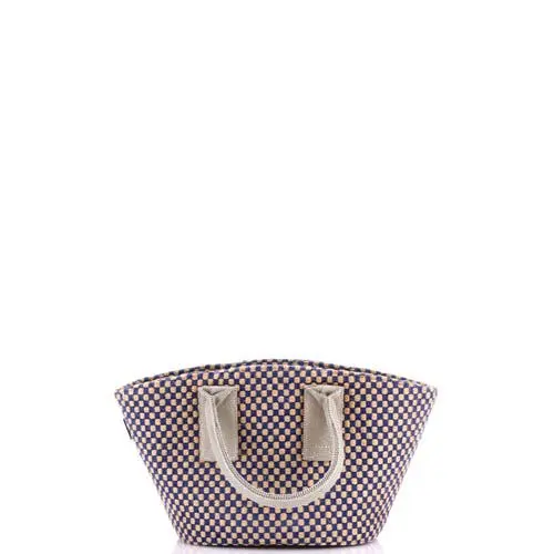 Hermès Basket Weave Tote Woven Jute Pm