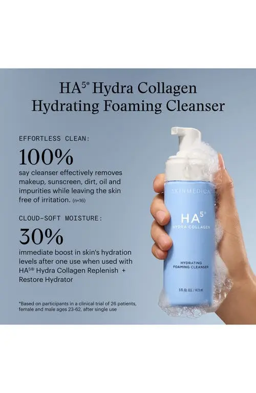 Skinmedica Ha5 Hydra Collagen Hydrating Foaming Cleanser