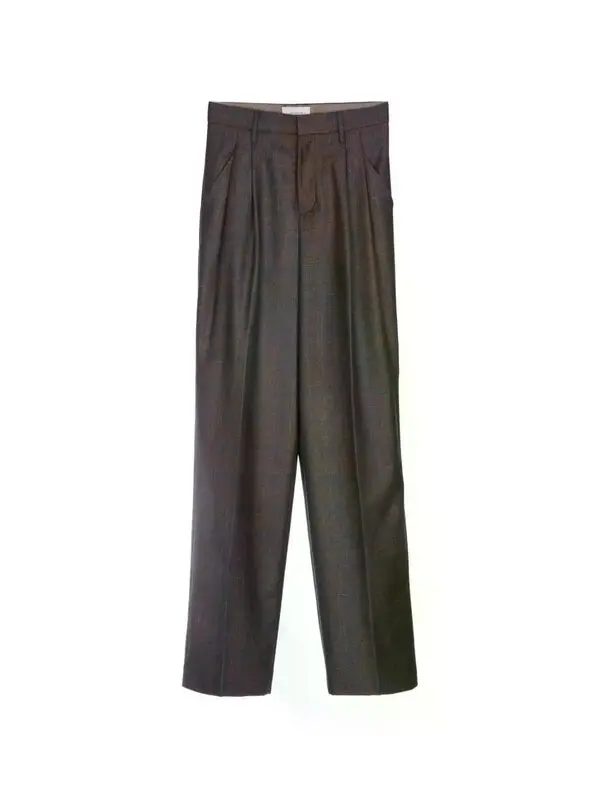 JACOB COHЁN Robin Check-pattern Trousers