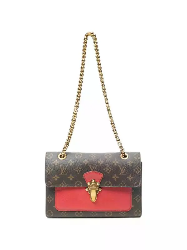 LOUIS VUITTON Victoire Monogram Shoulder Bag - Brown