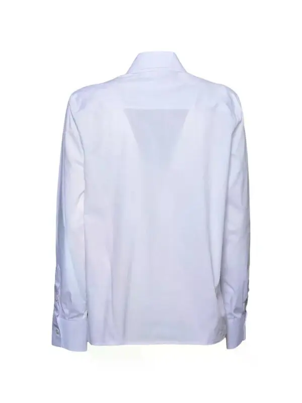 SOLOTRE Tie-detail Chest-pocket Shirt