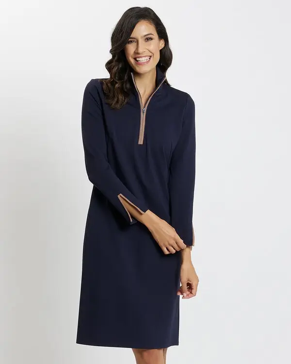 Jude Connally Anna Dress Jude Ponte - Dark Navy / Long