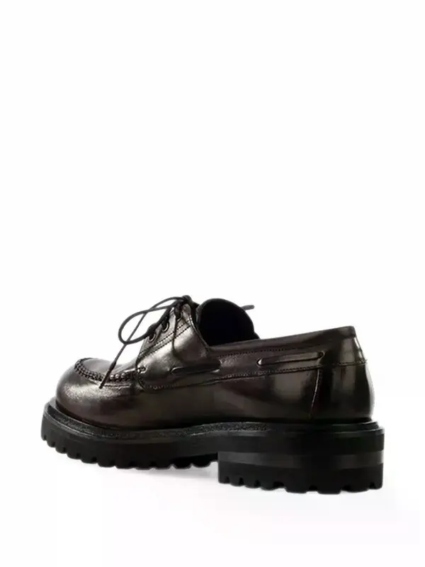 DUCANERO 5034 Lace-up Lug-sole Boat Shoes