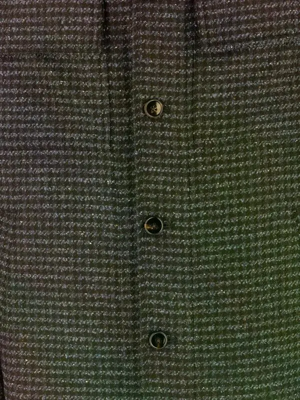 GABRIELE PASINI Houndstooth Wool-blend Shirt Jacket