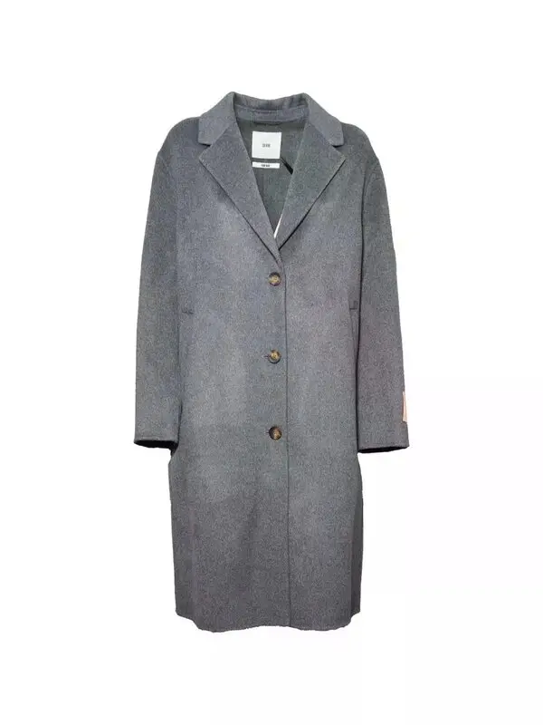SOLOTRE Single-breasted Notched-lapel Coat