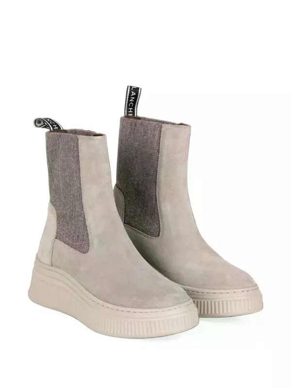 VOILE BLANCHE Flaurence Panelled Boots