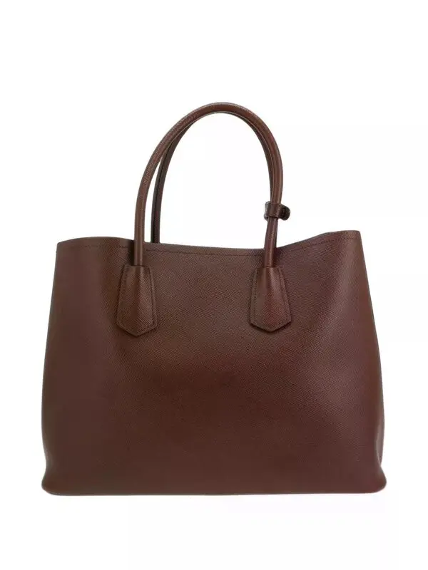Prada Medium Double Saffiano Tote Bag