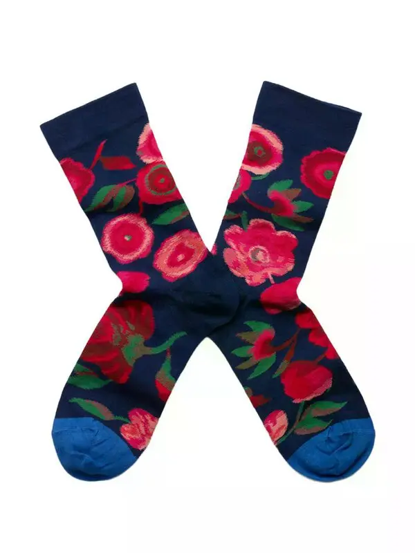 BONNE MAISON Le Tapis Floral-print Socks