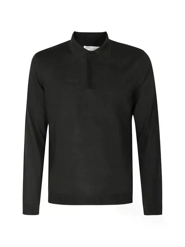 ROBERTO COLLINA Wool Polo Shirt