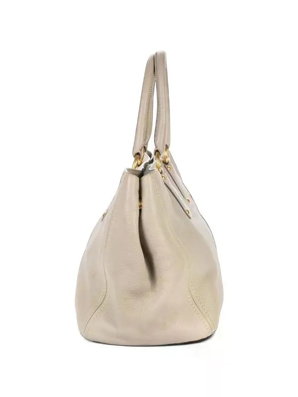 Prada Vitello Daino Leather Tote Bag