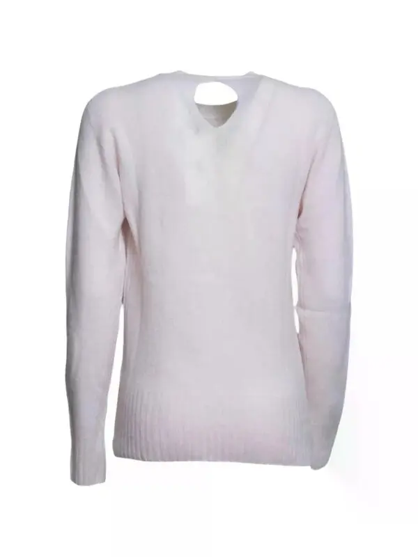 SOLOTRE Cut-out Detail Sweater