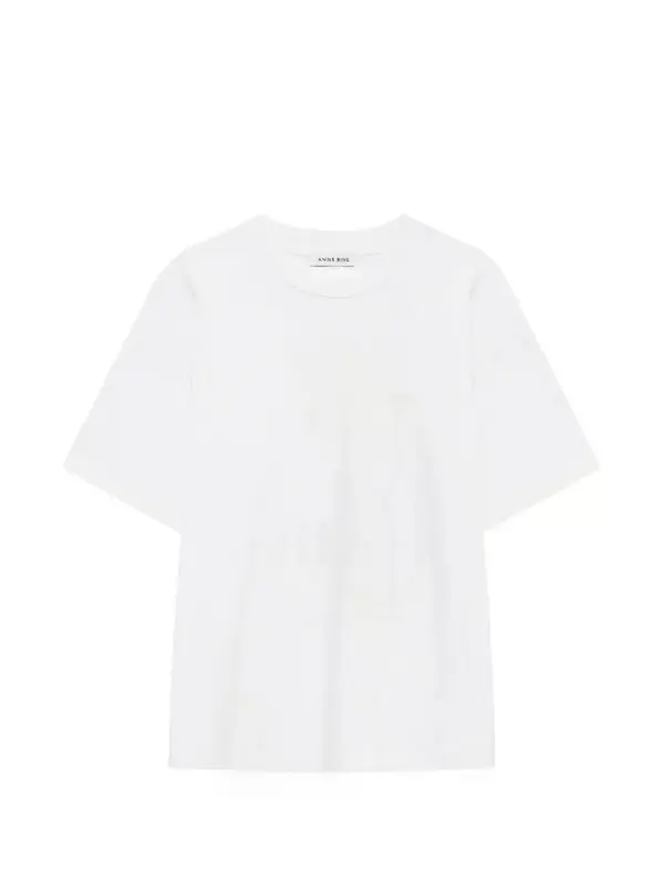 ANINE BING Cade T-shirt New Era Of Me - White
