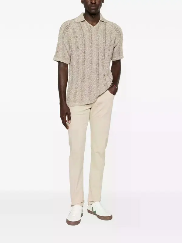 JACOB COHЁN Nick Slim-fit Trousers - Neutrals