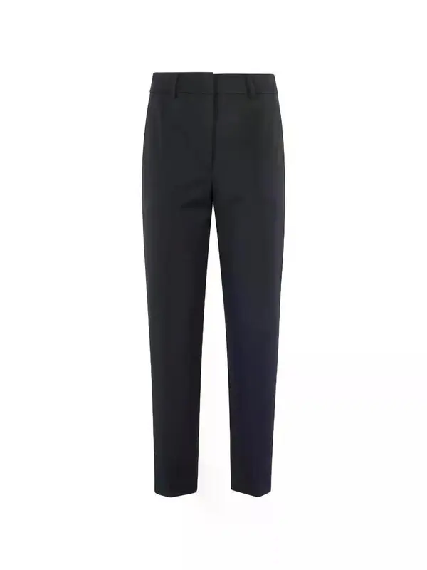 Seventy Belt-loops Tapered Trousers - Blue