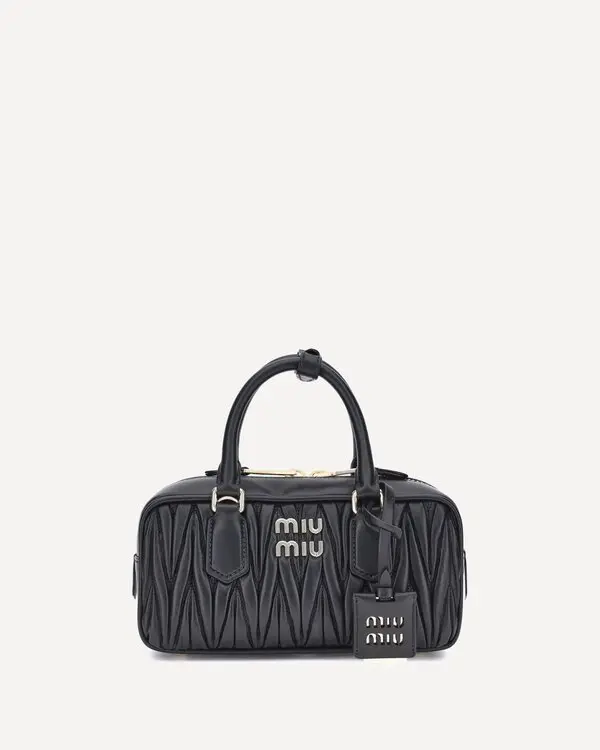 Miu Miu Arcadie Shoulder Bag - Black