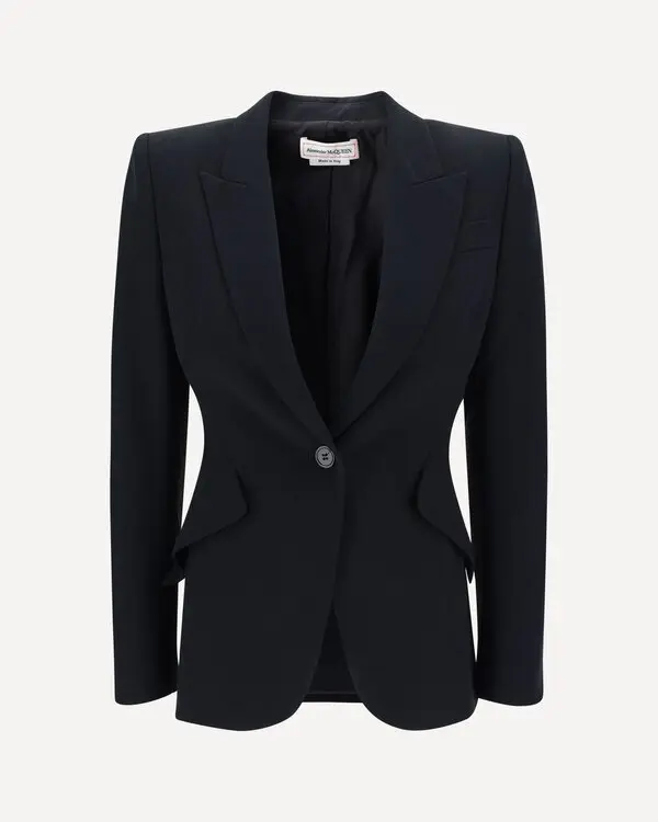 Alexander McQueen Blazer Jacket - Black