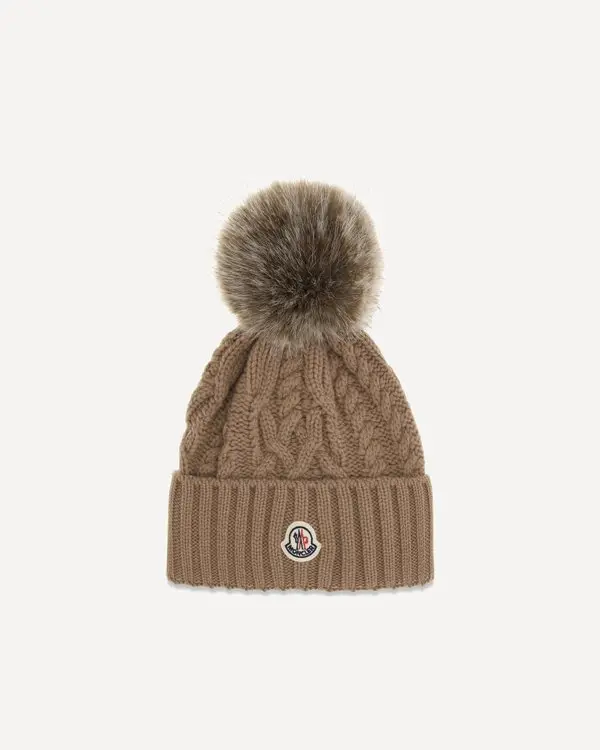 Moncler Wool And Cashmere Pom-pom Beanie